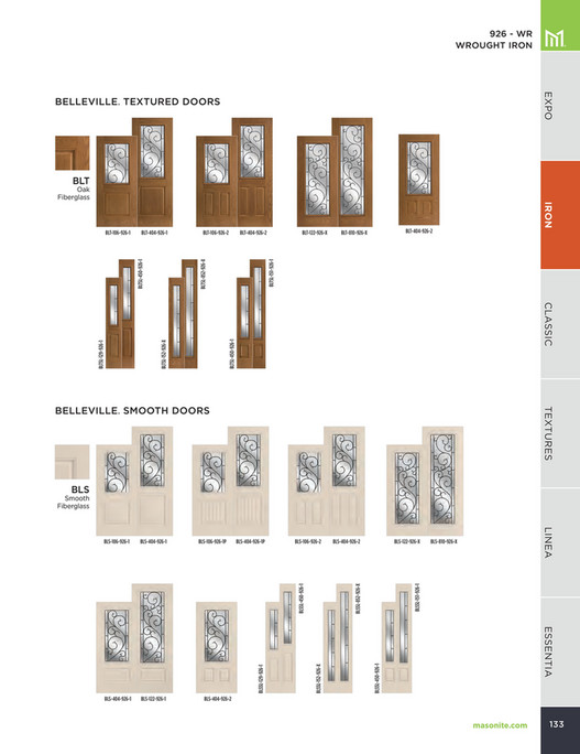 Masonite International - Exterior Doors Catalog_2020_DIGITAL - Page 134-135