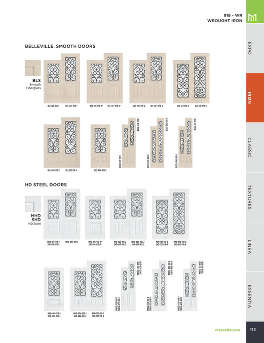 Masonite International - Exterior Doors Catalog_2020_DIGITAL - Page 114-115