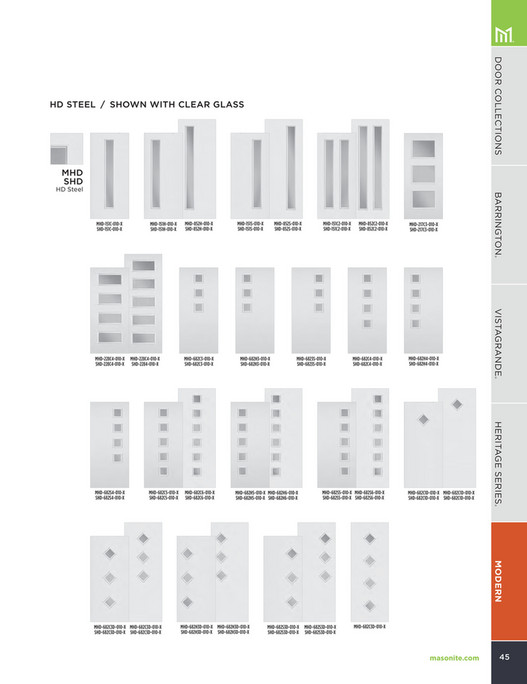 Masonite International - Exterior Doors Catalog_2020_DIGITAL - Page 46-47