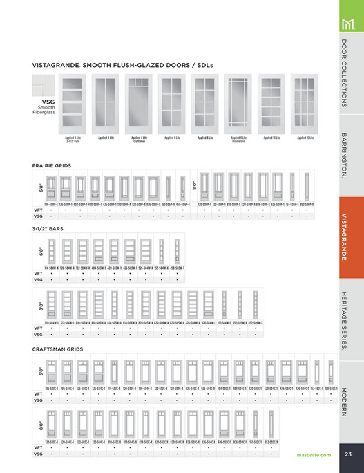 Masonite International - Exterior Doors Catalog_2020_DIGITAL - Page 24-25