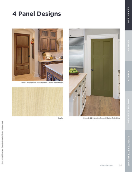 Masonite International - 2022-Wood-Door-Catalog - Page 20-21