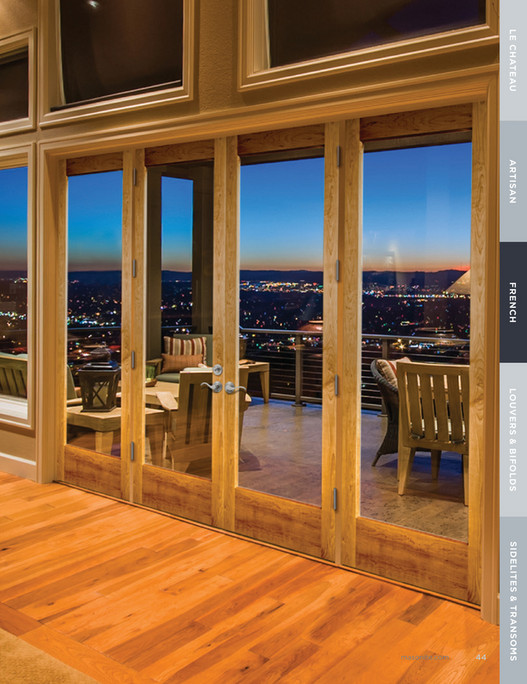 Masonite International - 2022-Wood-Door-Catalog - Page 44-45