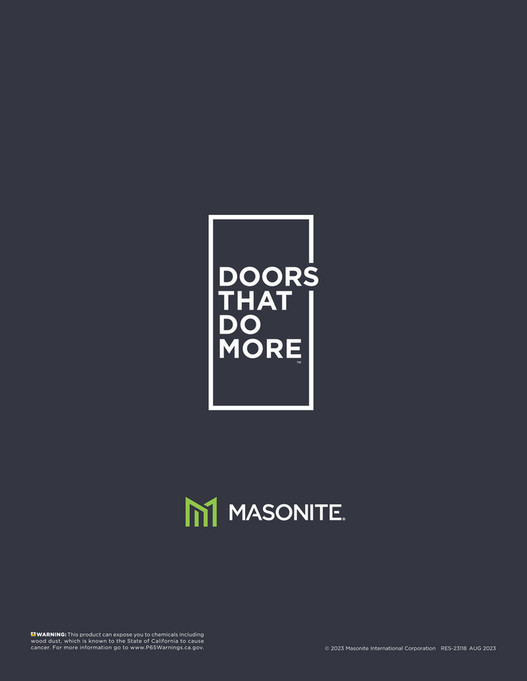 Masonite International - Builder Door Packages - Page 20