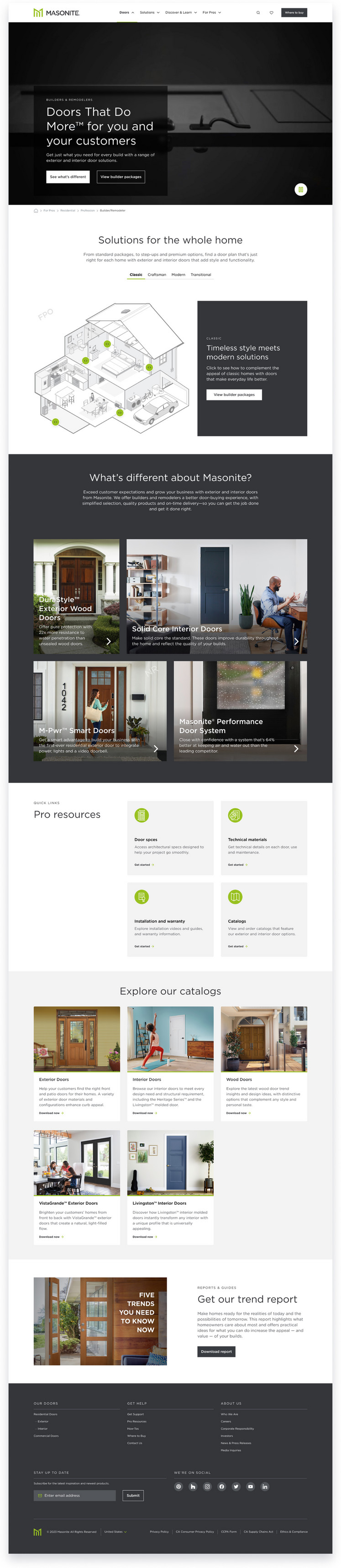 Masonite International - Builder Door Packages - Page 2-3