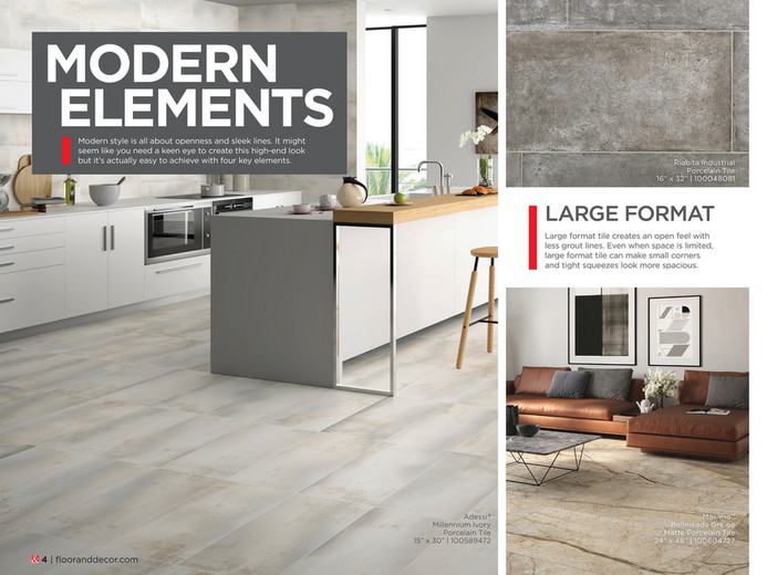 Maximo | Bellmeade Greige Matte Porcelain Tile, 24 x 48, Brown, 6.5 mm ...
