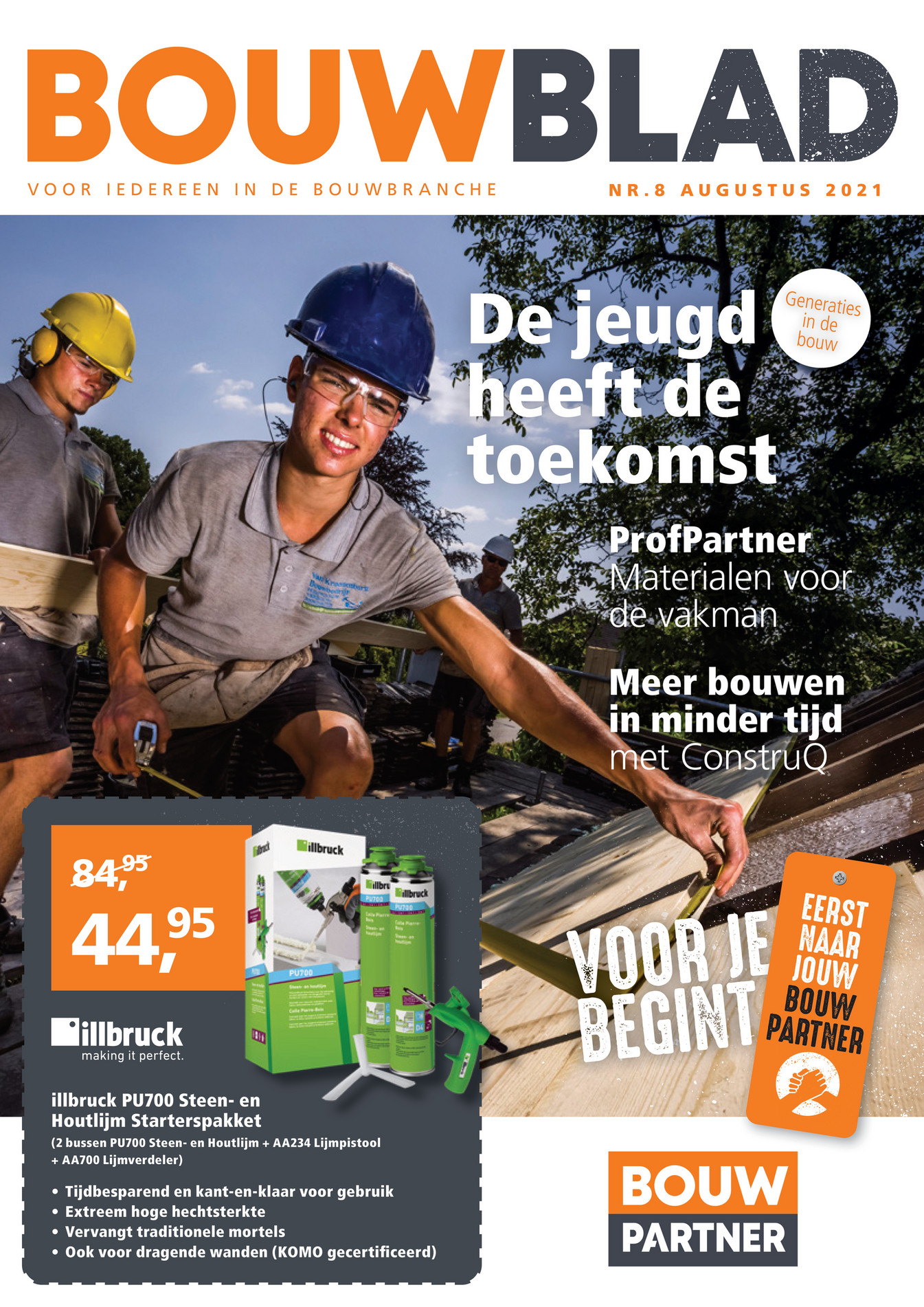 BouwPartner - BouwBlad 8 - 27 augustus - 11 november 2021 - Page 1
