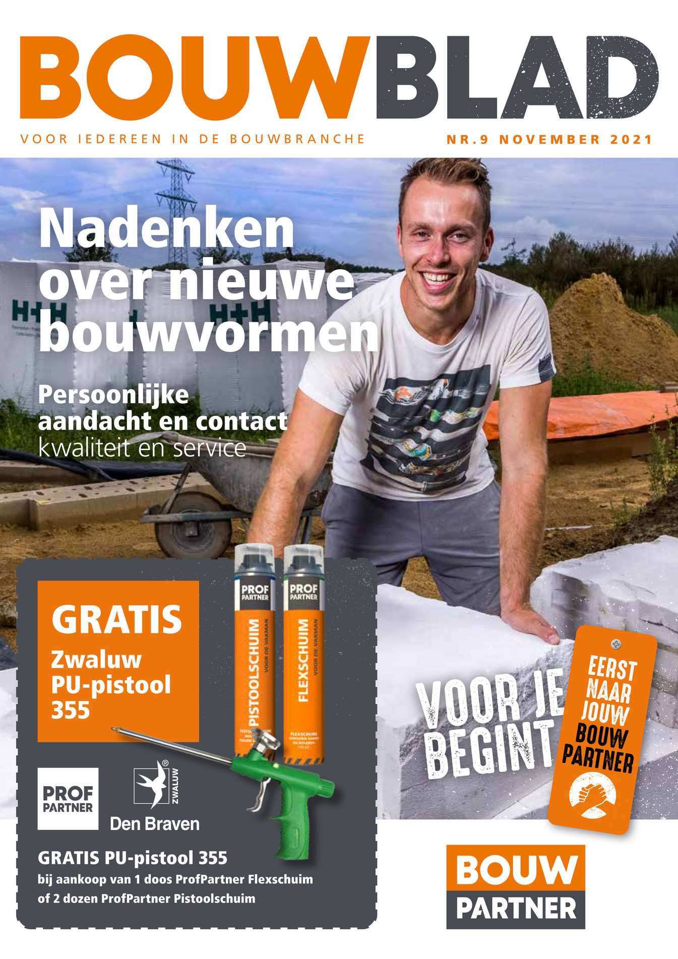 BouwPartner - BouwBlad no9 12 november 2021 - 20 januari 2022 - Page 1
