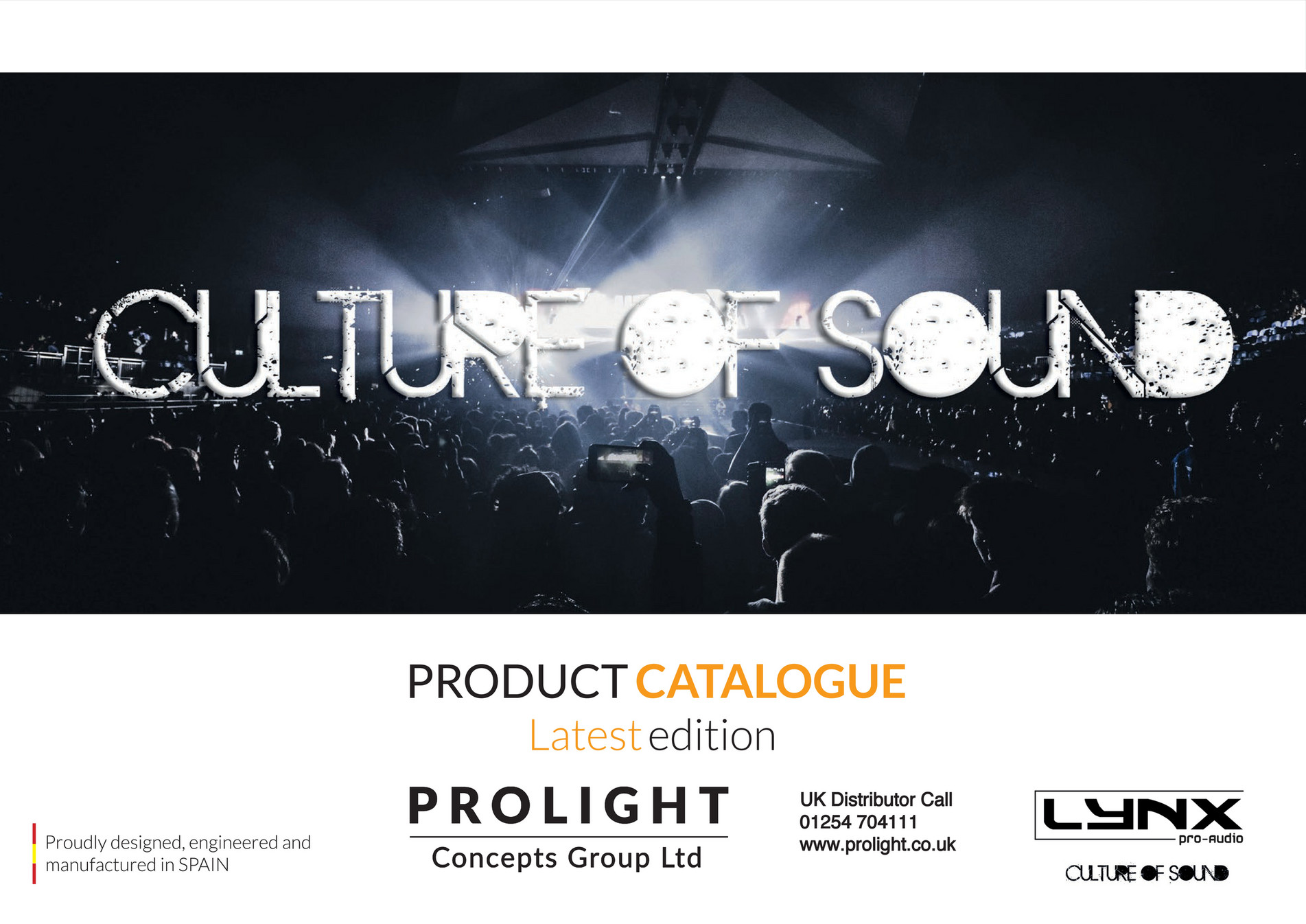 Prolight Concepts Group Ltd - Lynx Pro Audio Catalogue 2019 - Page 1 Prolight Concepts Group Ltd - Lynx Pro Audio Catalogue 2019 - Page 1