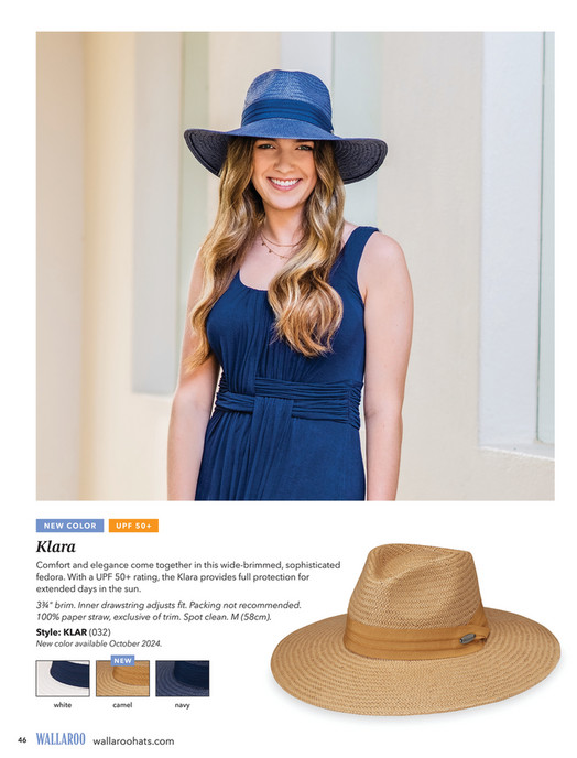 Wallaroo Hat Company 2025 Catalog - Page 46-47