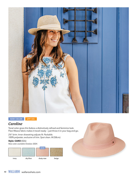 Wallaroo Hat Company 2025 Catalog - Page 42-43