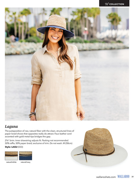 Wallaroo Hat Company 2025 Catalog - Page 30-31