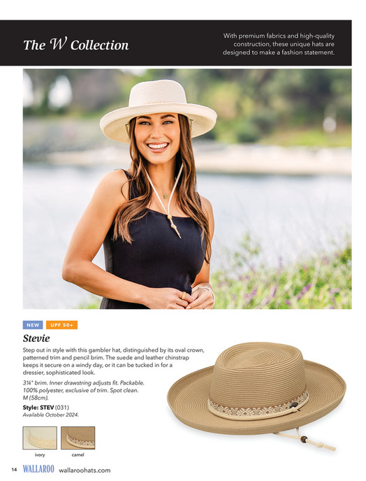 Wallaroo Hat Company 2025 Catalog - Page 14-15
