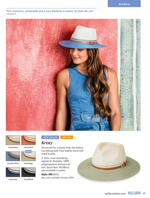 Wallaroo Hat Company 2025 Catalog - Page 46-47