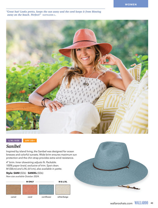 Wallaroo Hat Company 2025 Catalog - Page 42-43