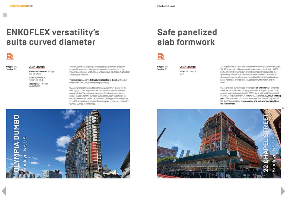 Construction Book - USA | ULMA - Page 20 - Created with Publitas.com