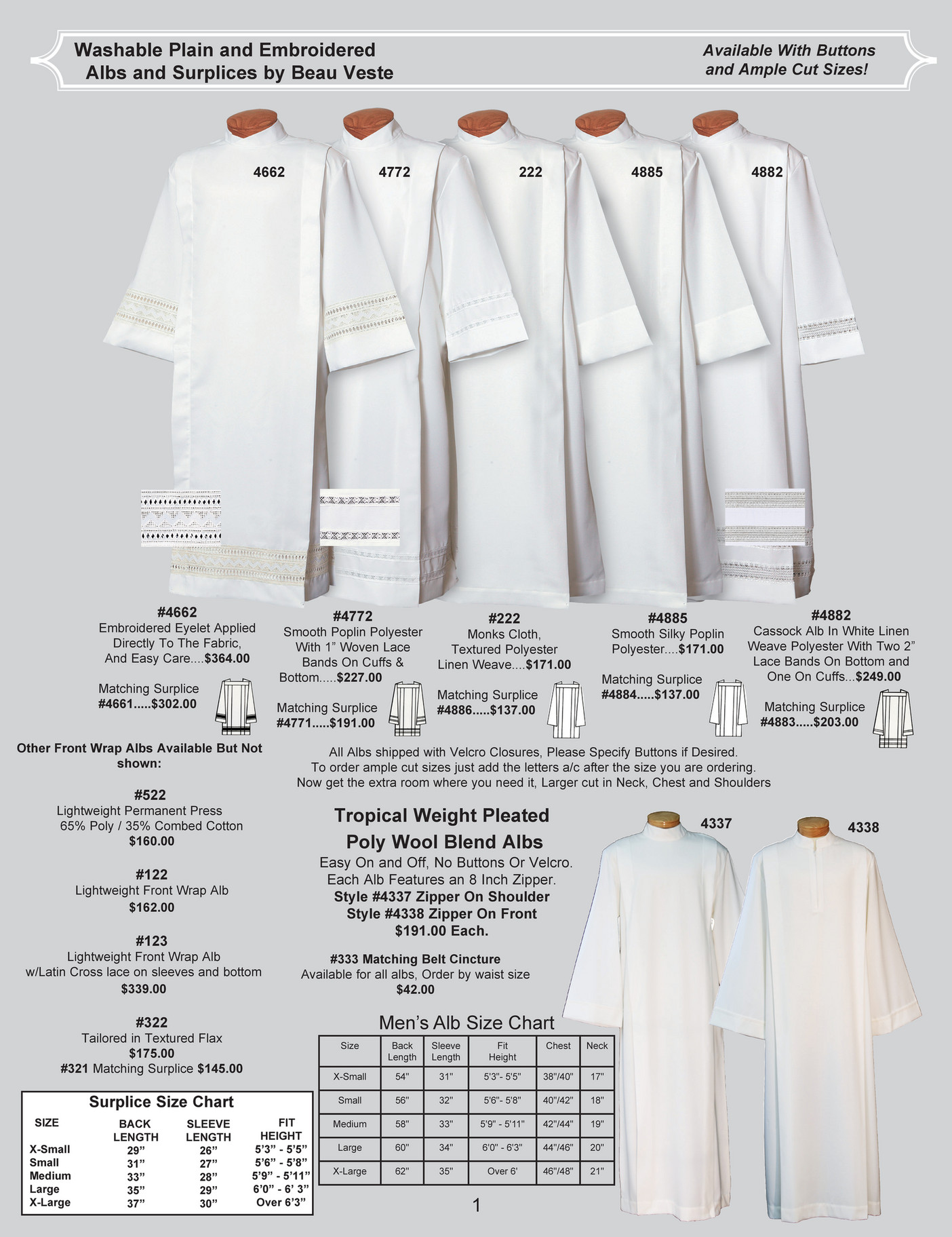 vestments linen - Page 1