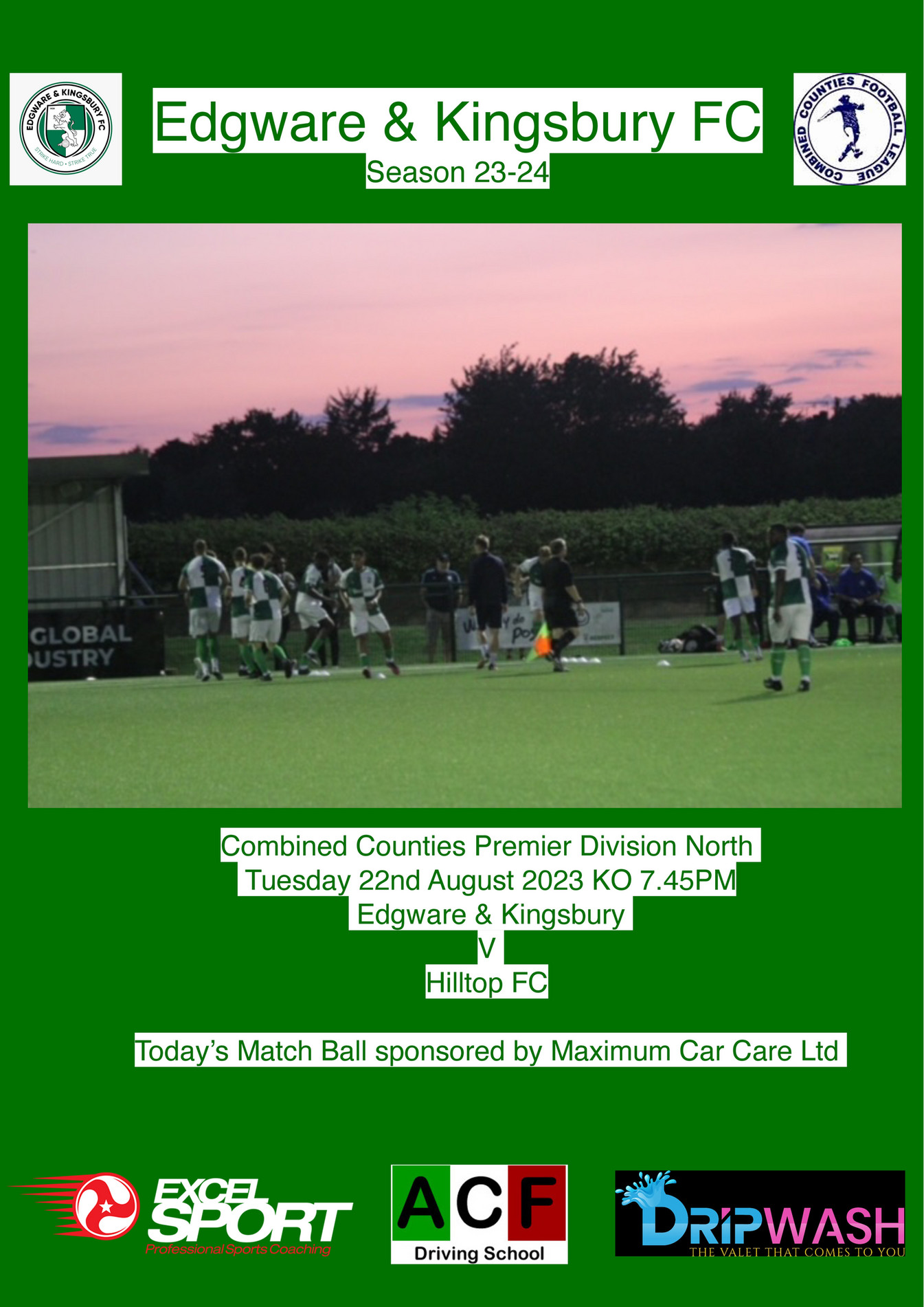 Edgware Town FC - ETFC Prog_Hilltop - Page 1