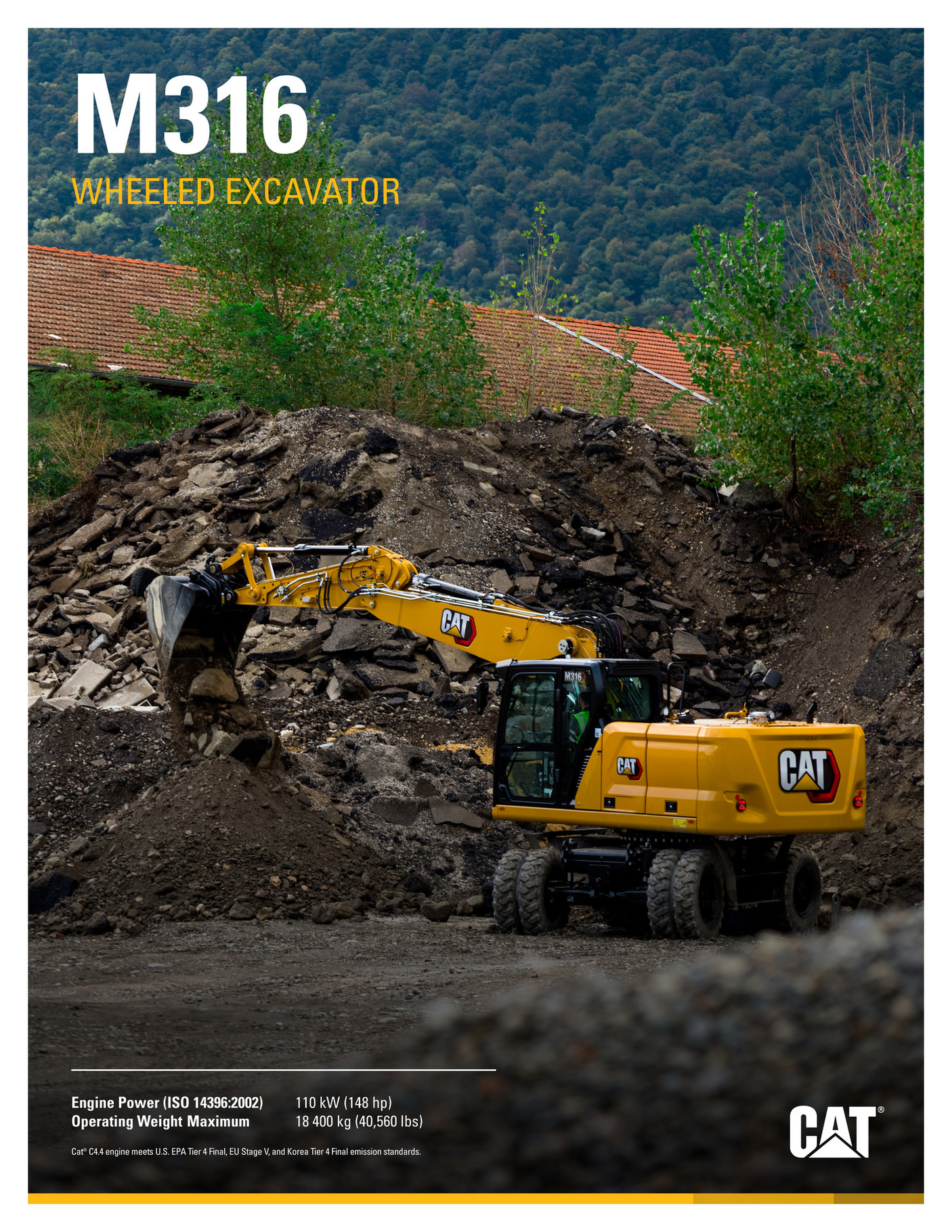 pon-cat - Cat M316 - Side 1