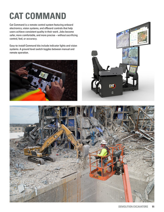 pon-cat - Cat 340 SB, 340 UHD, 352 UHD - Rivningsmaskiner - Side 10-11