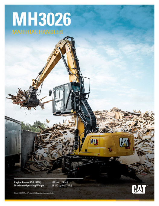 pon-cat - Cat MH3026 materialhåndterer - Side 1