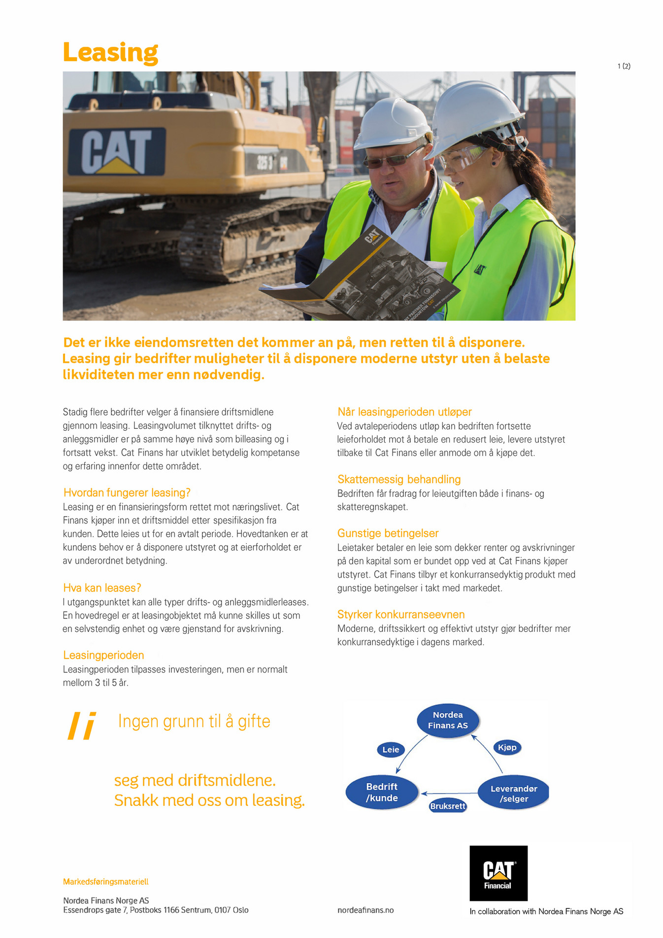 pon-cat - Cat Finans Leasing_produktark - Side 1