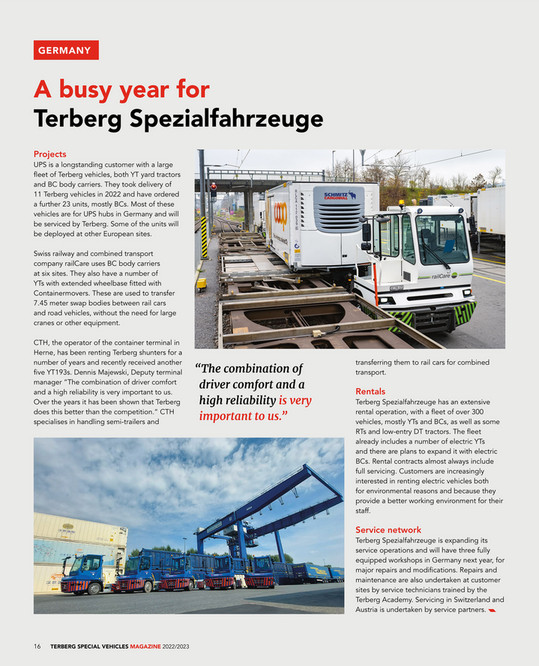 Terberg Special Vehicles Magazine 2022-2023 EN - Page 16-17