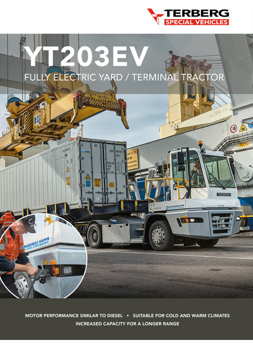 Terberg Special Vehicles - YT203EV Terminal Tractor brochure - Page 1