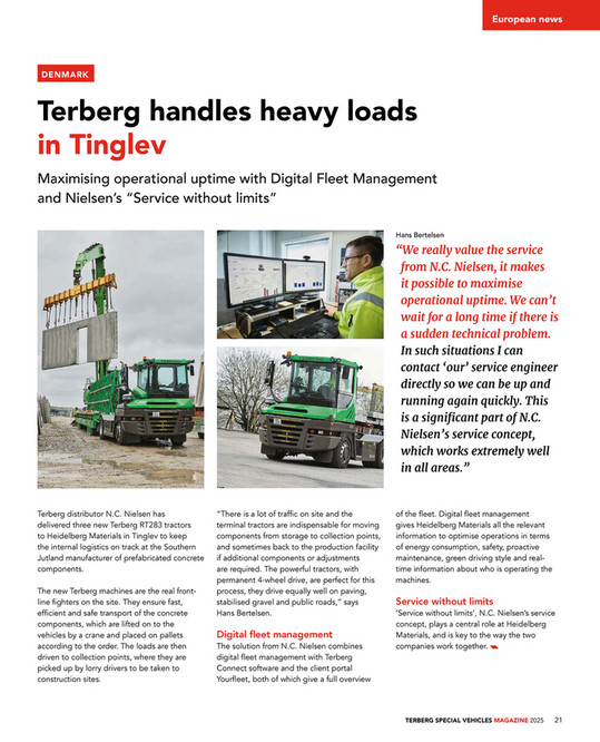 Terberg Special Vehicles magazine 2025 ENG - Page 20-21