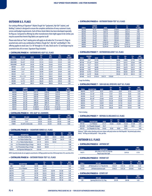 My publications - Annin 2024 Price List Final - Page 4-5