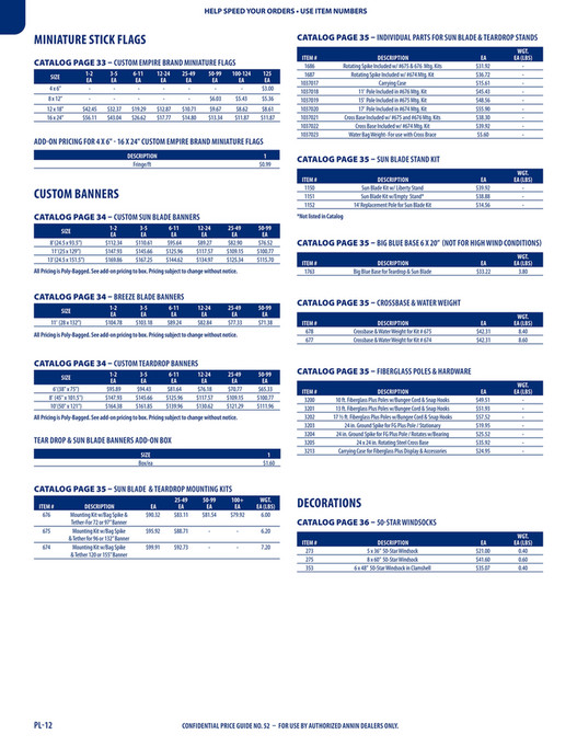 My publications - Annin 2026 Price List - Page 12-13
