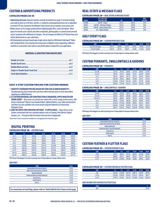 My publications - Annin 2026 Price List - Page 8-9