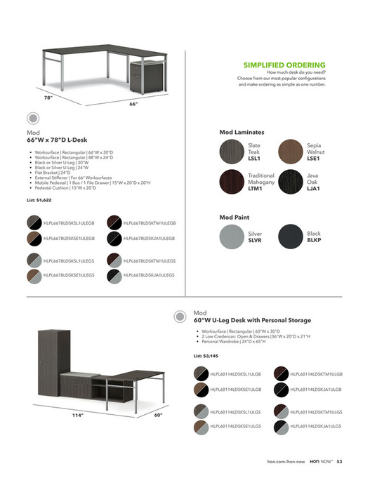 HON NOW Quickship - Page 52-53