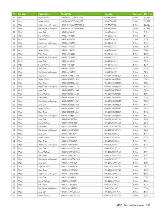 HON NOW Quickship - Page 108-109