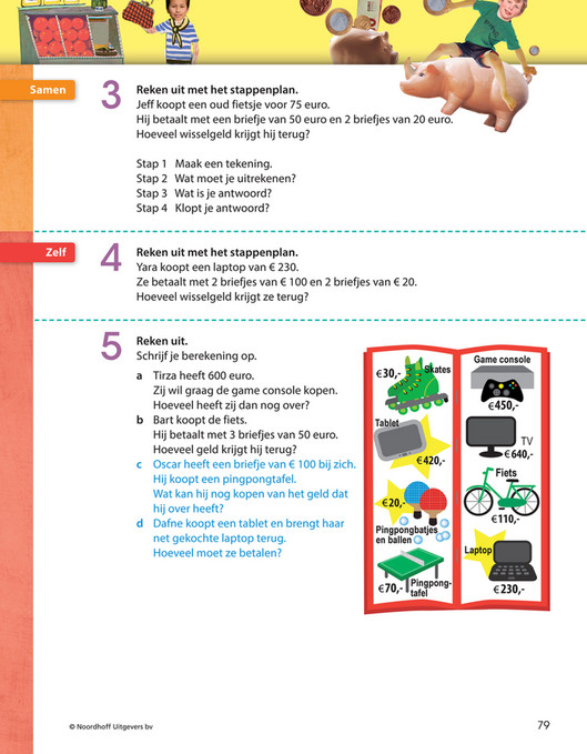 Basisonderwijs Leerboeken - Getal & Ruimte Junior Groep 5 Leerboek Blok ...