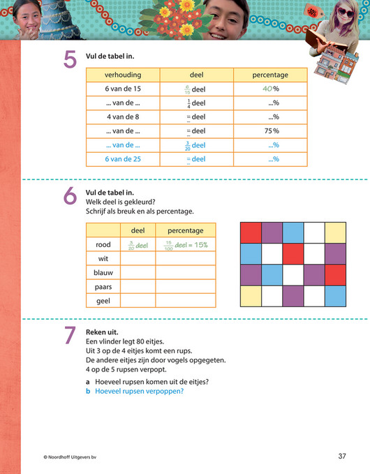Basisonderwijs Leerboeken - Getal & Ruimte Junior Groep 8 Leerboek blok ...