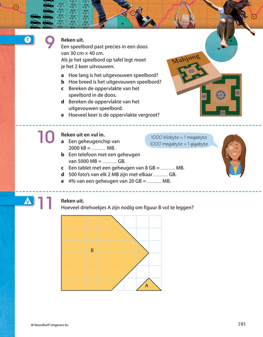 Basisonderwijs Leerboeken - Getal & Ruimte Junior Groep 8 Leerboek blok ...