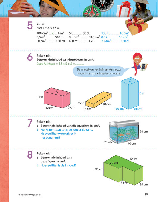 Basisonderwijs Leerboeken - Getal & Ruimte Junior Groep 8 Leerboek blok ...