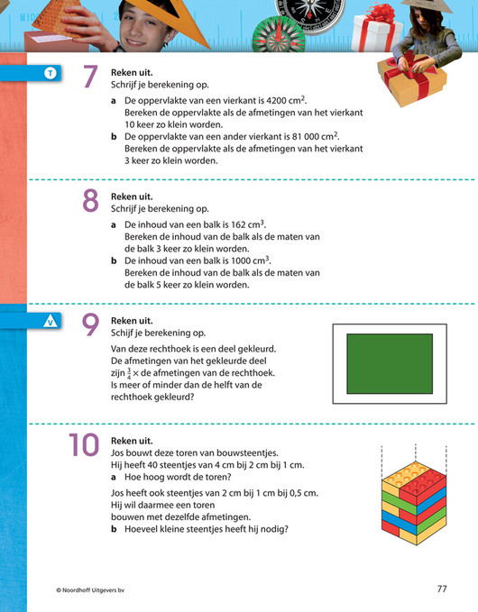 Basisonderwijs Leerboeken - Getal & Ruimte Junior Groep 8 Leerboek blok ...