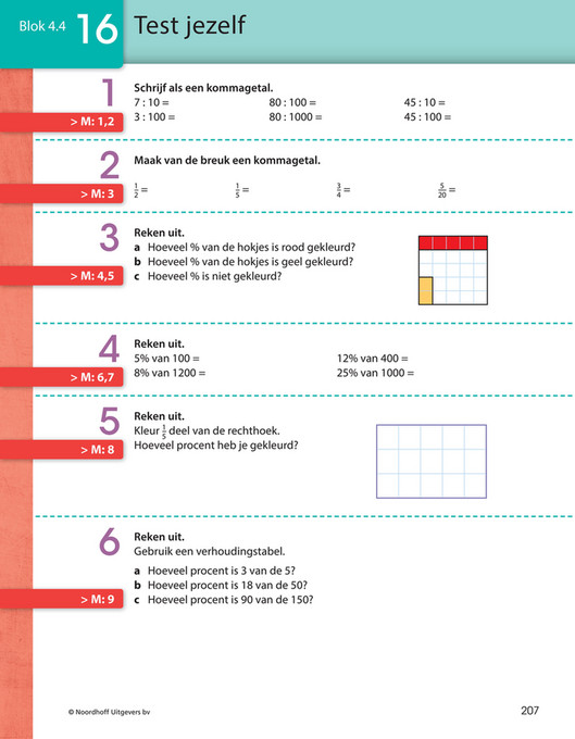 Basisonderwijs Leerboeken - Getal & Ruimte Junior Groep 7 Leerboek blok ...