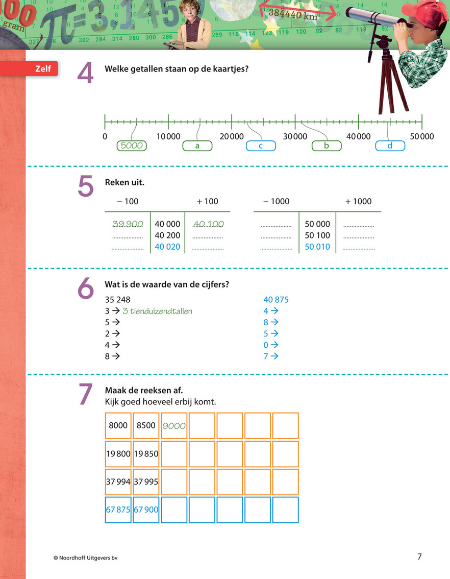 Wiskundeboeken Voor De 7e Klas Topklassers Wiskunde Deel 1, Z Rekenen
