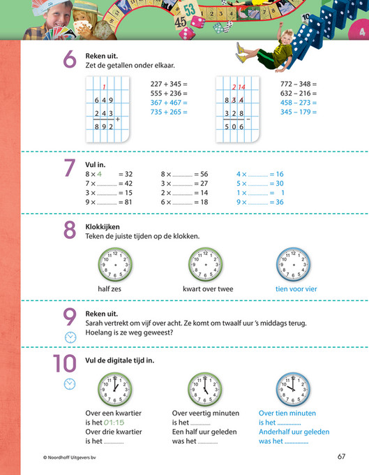 Basisonderwijs Leerboeken - Getal & Ruimte Junior Groep 6 Leerboek blok ...