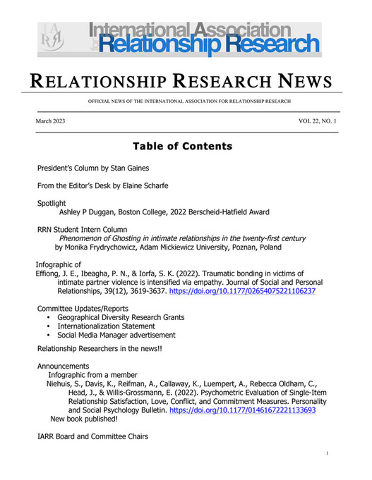 IARR - RRN-March2023 - Page 1