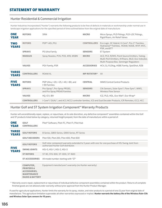 Hunter Industries - hunter_catalog_dom - Page 188