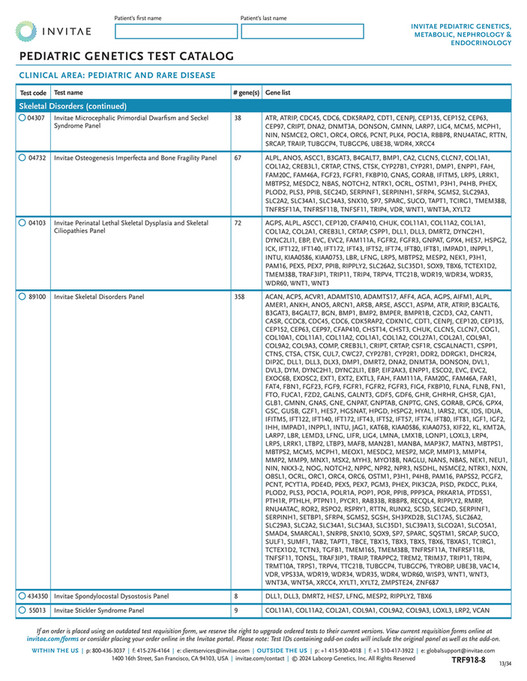 Invitae - TRF918 Invitae_Pediatrics_Metabolic_Nephrology_Requisition ...