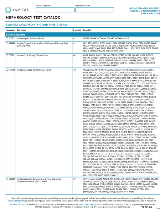 Invitae - TRF918 Invitae_Pediatrics_Metabolic_Nephrology_Requisition ...