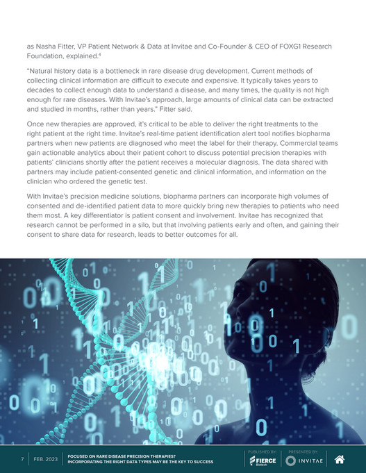 Invitae - Whitepaper Invitae Solutions for Rare Disease - Page 7