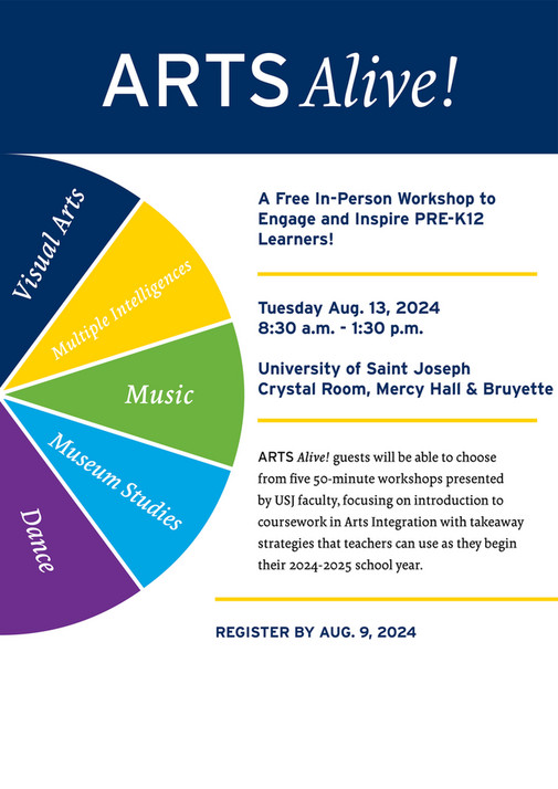 University of Saint Joseph - ARTS Alive! Engaging and Inspiring Pre-K ...