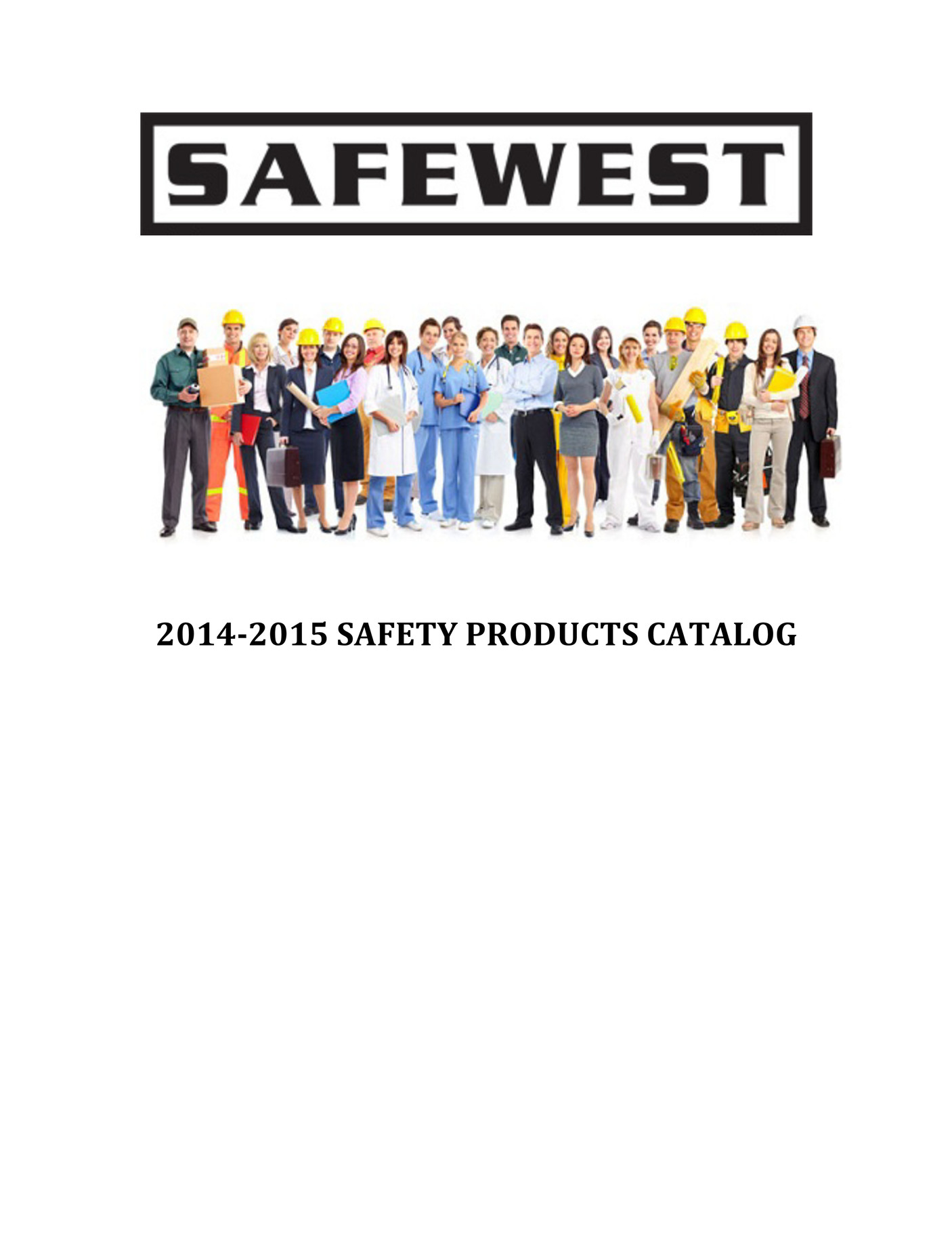 SAFEWEST - SAFEWEST CATALOG - Page 1 - Created with Publitas.com