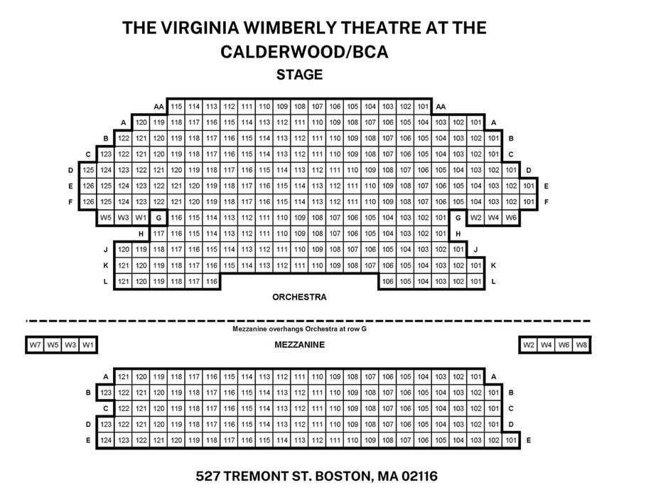 Huntington Theatre Company - THE VIRGINIA WIMBERLY THEATRE - Page 1 Huntington Theatre Company - THE VIRGINIA WIMBERLY THEATRE - Page 1