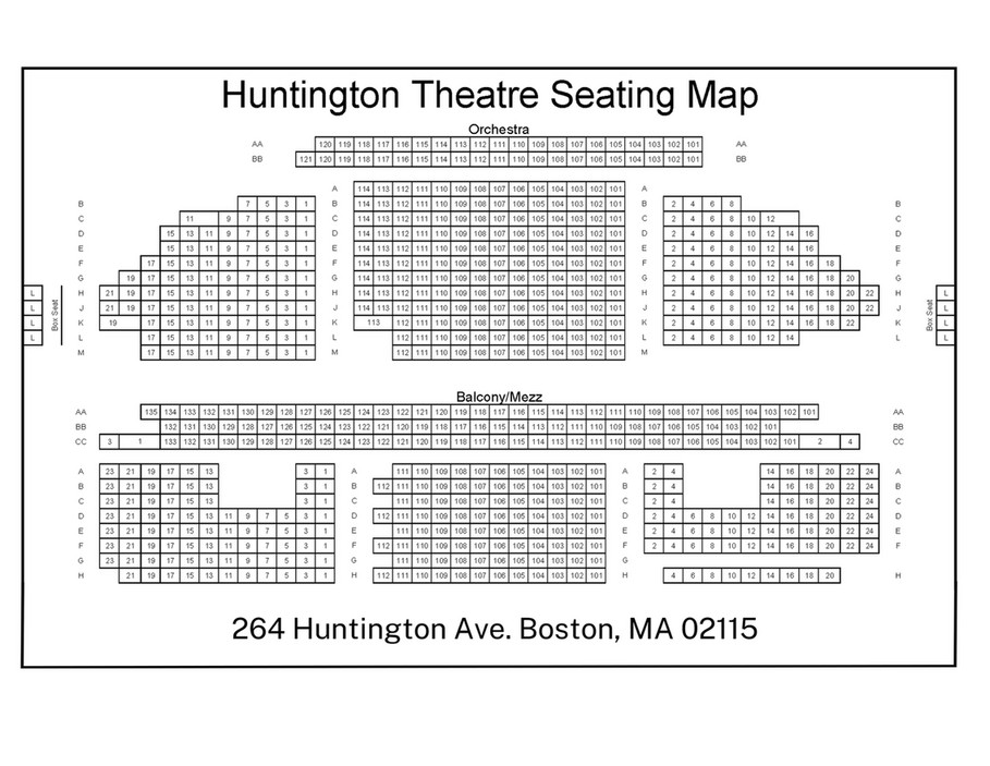 Huntington Theatre Company - 264 Huntington Ave. Boston, MA 02115 - Page 1